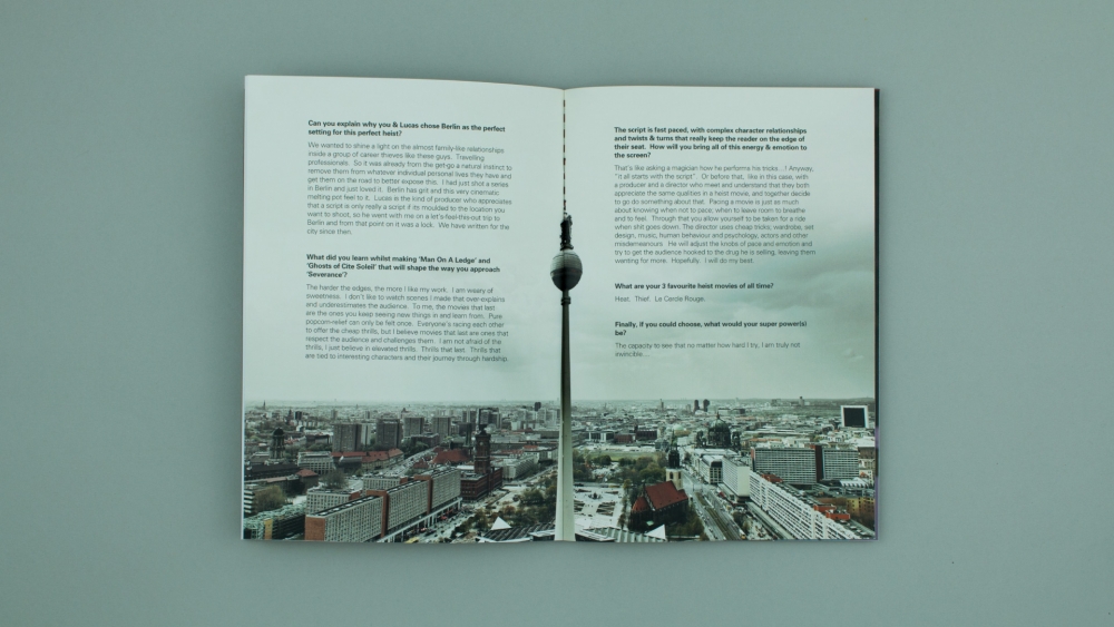 Film Brochure Design for GFM Films | Inscribe