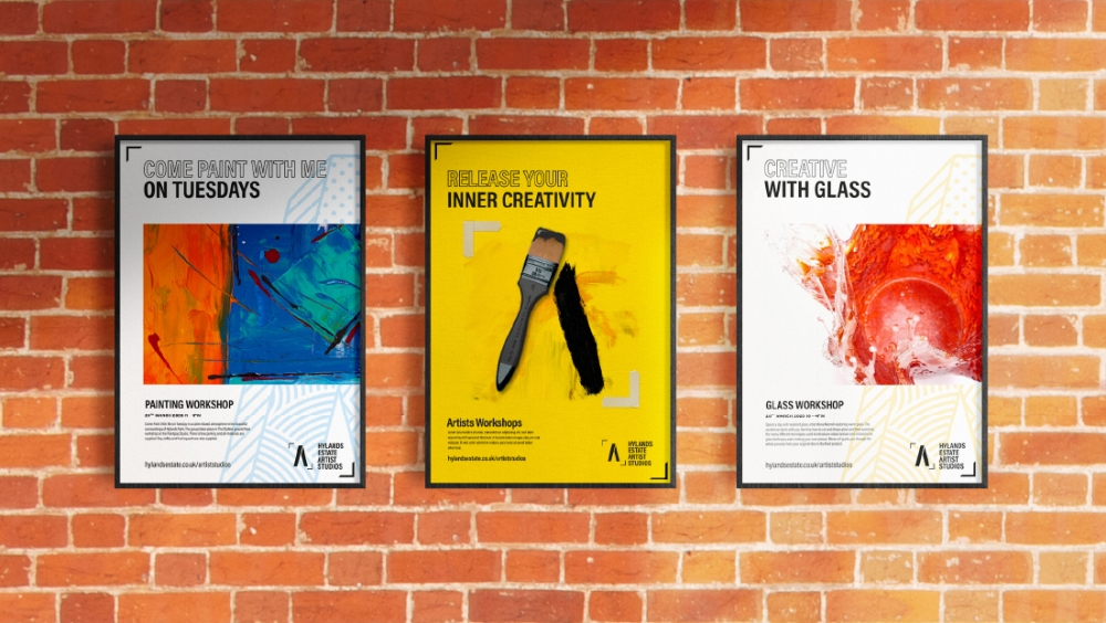 Brand Identity and Wayfinding Design for Artist Studios | Inscribe